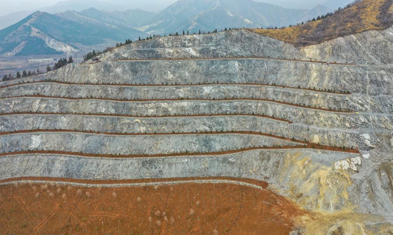 Tree-planting event held at wasted quarry in Tianjin - Global Times