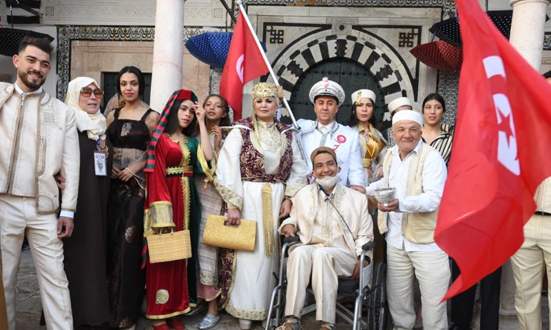National day of traditional dress celebrated in Tunis - Global Times