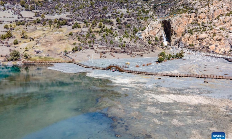 View of 'three-colored lakes' in China's Tibet - Global Times