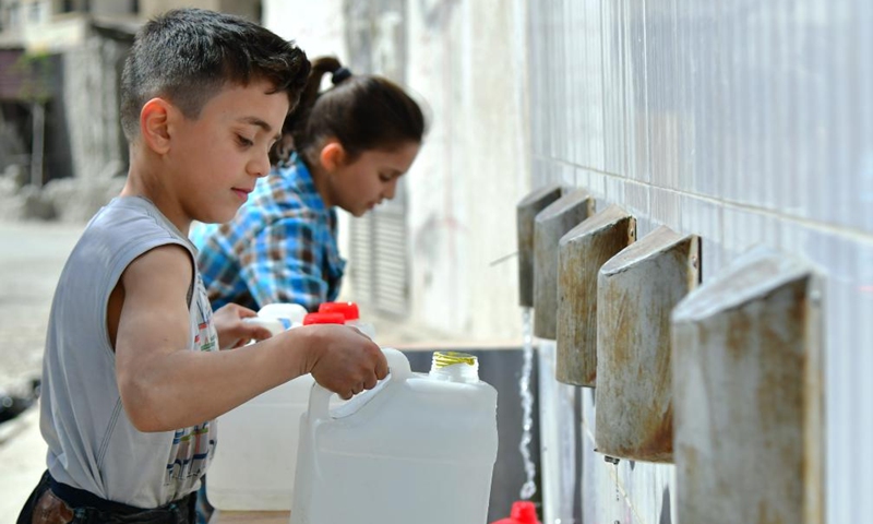 Desalination project launched in Syria to help desalinate well water ...