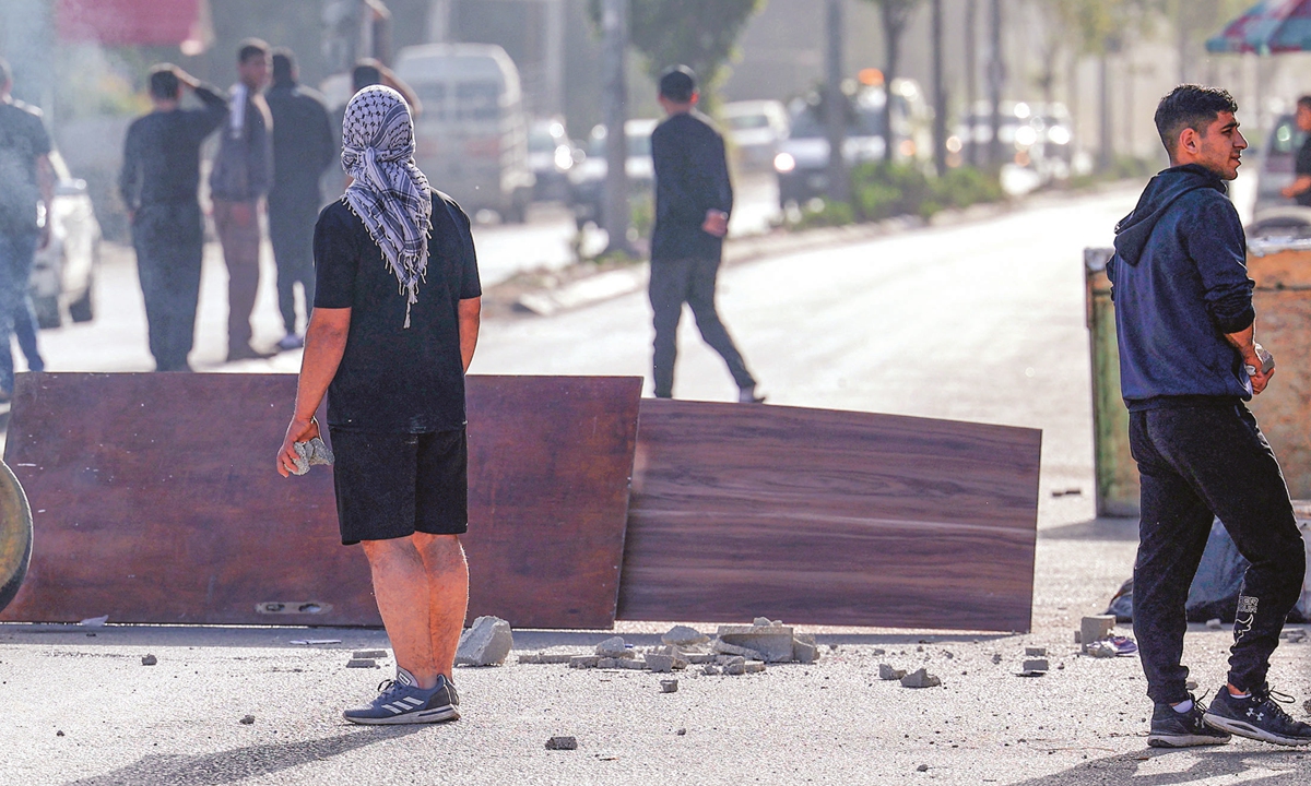 Israeli army raids gunmen’s hometown Tel Aviv area - Global Times
