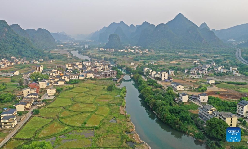 Scenery along Yulong River in S China's Guangxi - Global Times