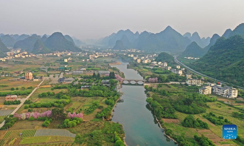 Scenery along Yulong River in S China's Guangxi - Global Times