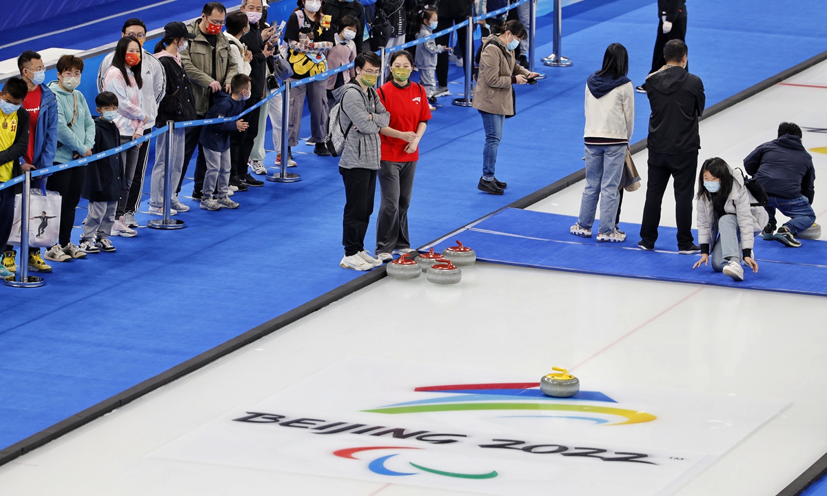 2,000 Beijingers visit ‘Ice Cube’ as the dual-Olympic venue opens to ...