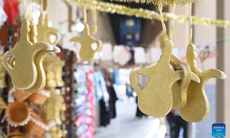 Ramadan decorations at Al-Mubarakiya market in Kuwait - Global Times