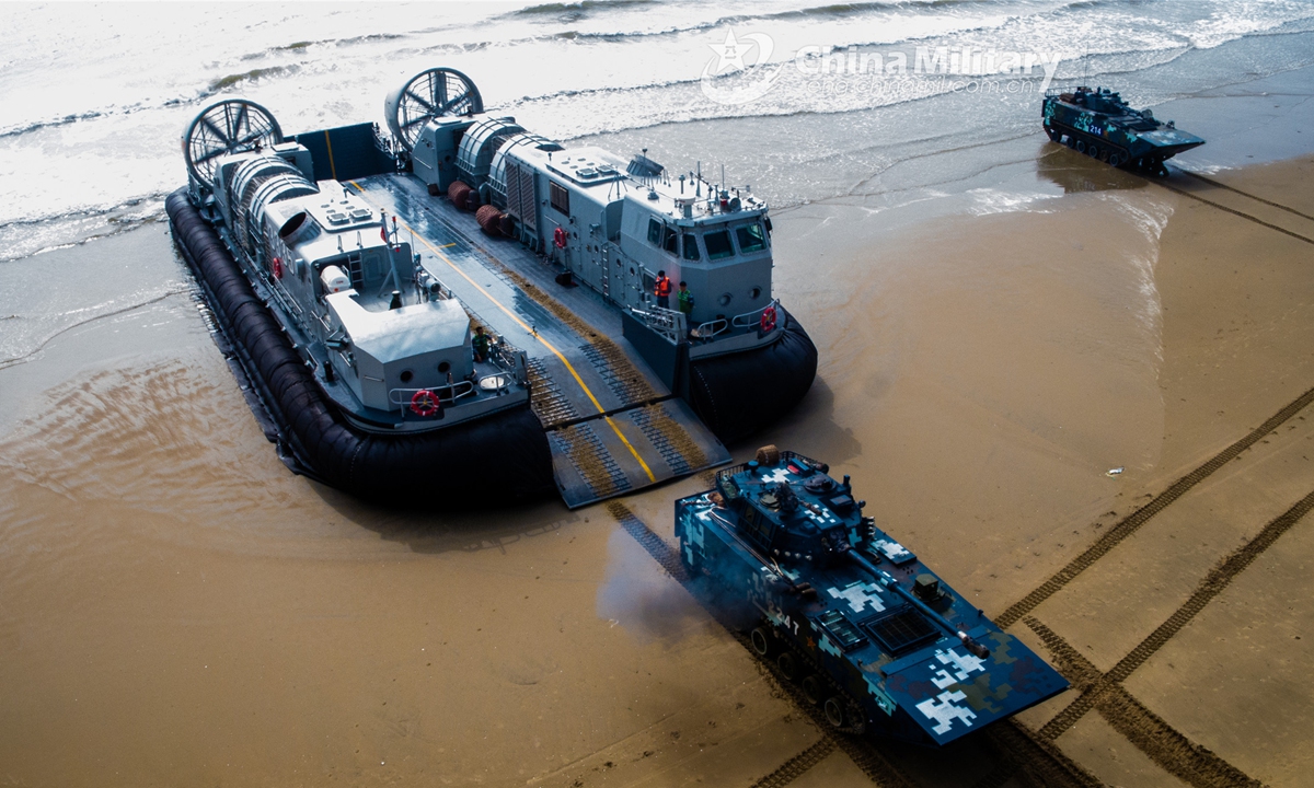 Naval landing ship group, Marine Corps coordinate in combined combat ...