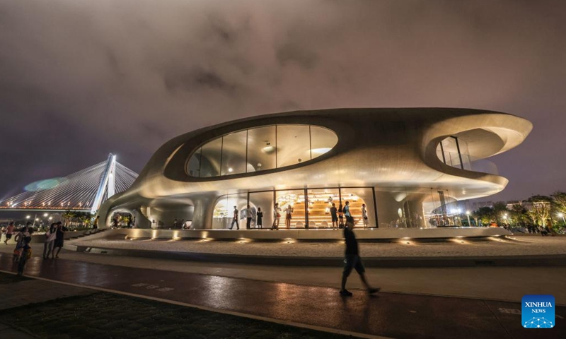 In pics: Wormhole Library in Haikou Bay, S China's Hainan - Global Times