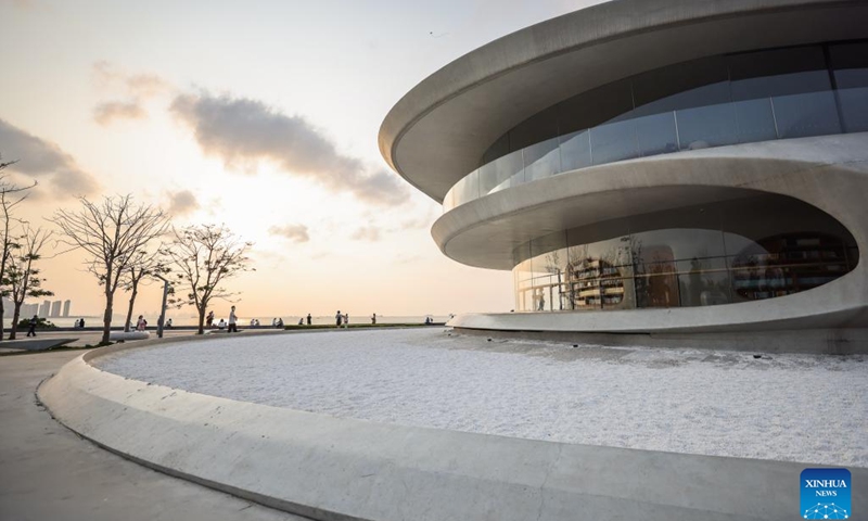 Wormhole Library in Haikou Bay, S China's Hainan - Global Times