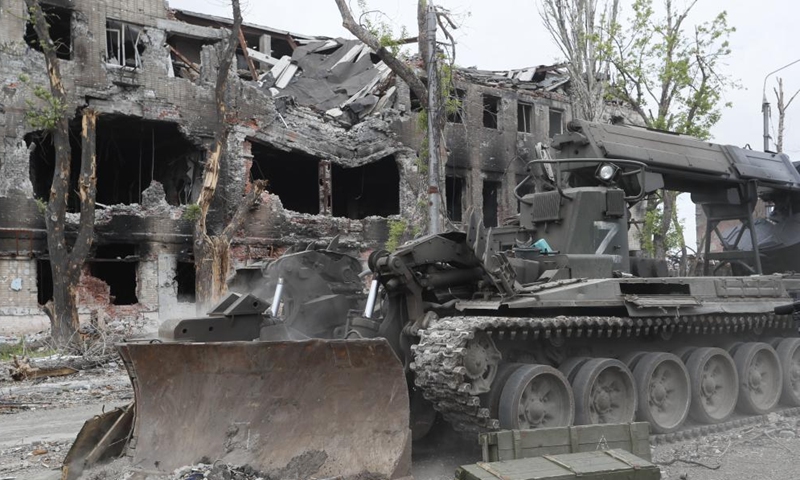 Aftermath of Russia-Ukraine conflict at Azovstal steel plant - Global Times