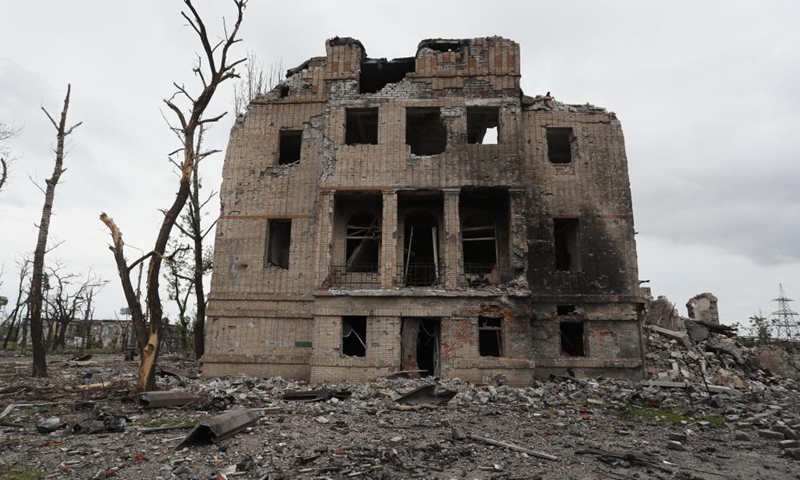 Aftermath of Russia-Ukraine conflict at Azovstal steel plant - Global Times