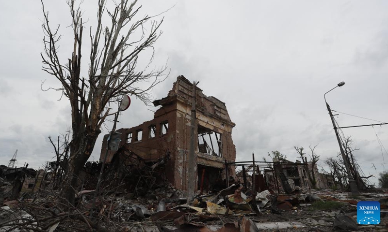 Aftermath of Russia-Ukraine conflict at Azovstal steel plant - Global Times