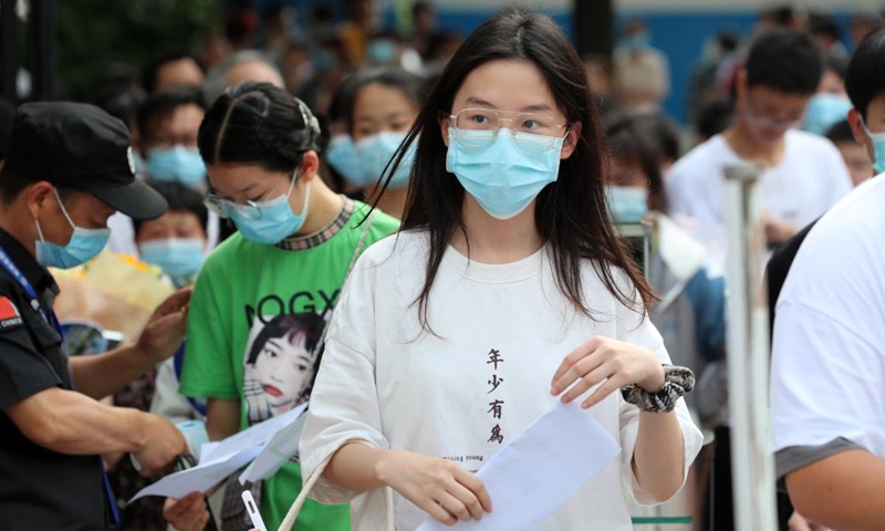 Students prepare for national college entrance exam in China - Global Times