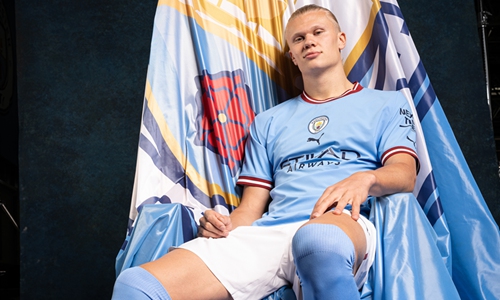 Haaland feeling at home at City - Global Times