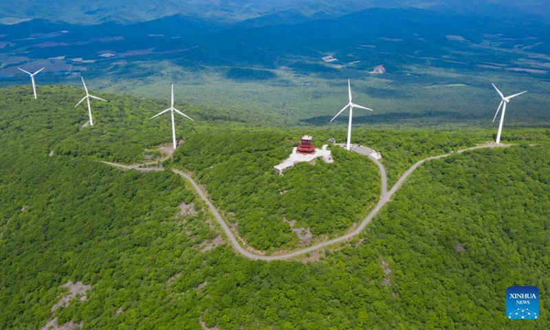 Scenery of Dadingzi Mountain Forest Park in NE China's Heilongjiang ...