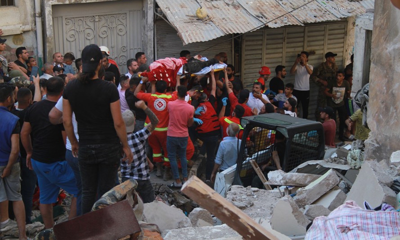 1 dead, several injured after building collapses in N. Lebanon - Global ...