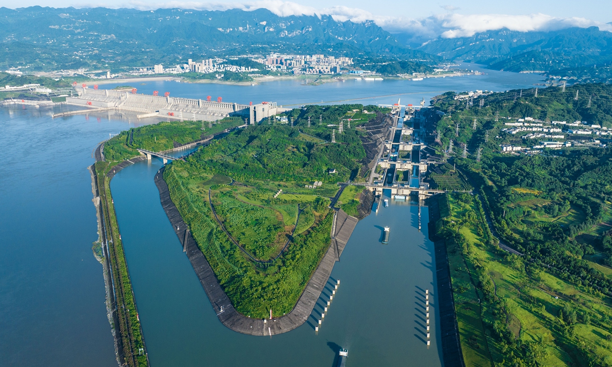 Ship lock throughput - Global Times