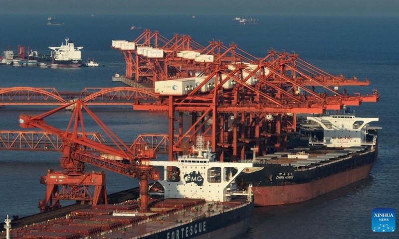 China's Caofeidian Port sees rise in cargo throughput - Global Times