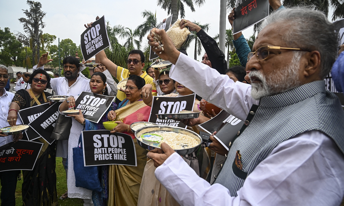 Protest on price - Global Times