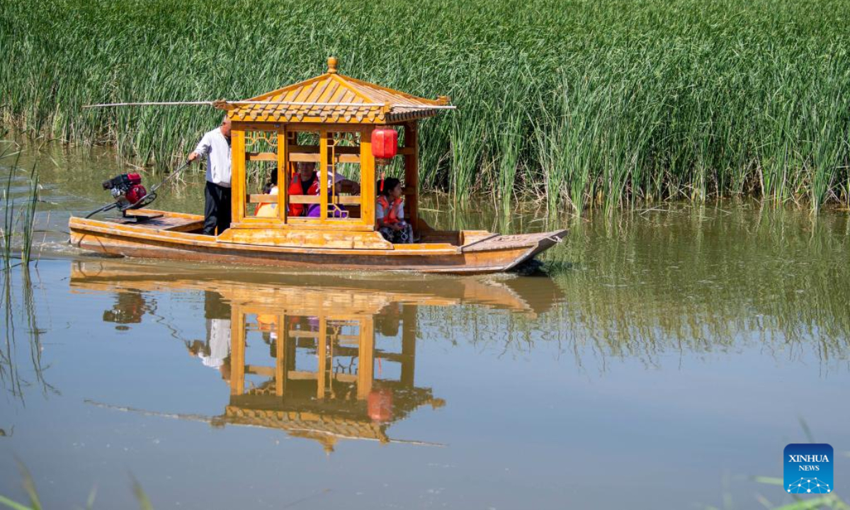 View of Sanggan River National Wetland Park in north China - Global Times