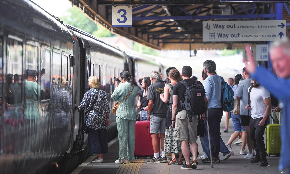 Rail off track - Global Times