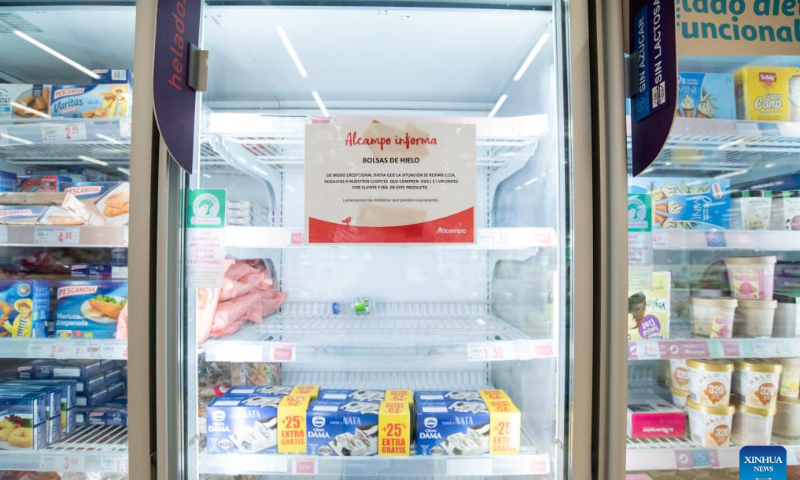 Spain witnesses serious shortage of ice cubes - Global Times