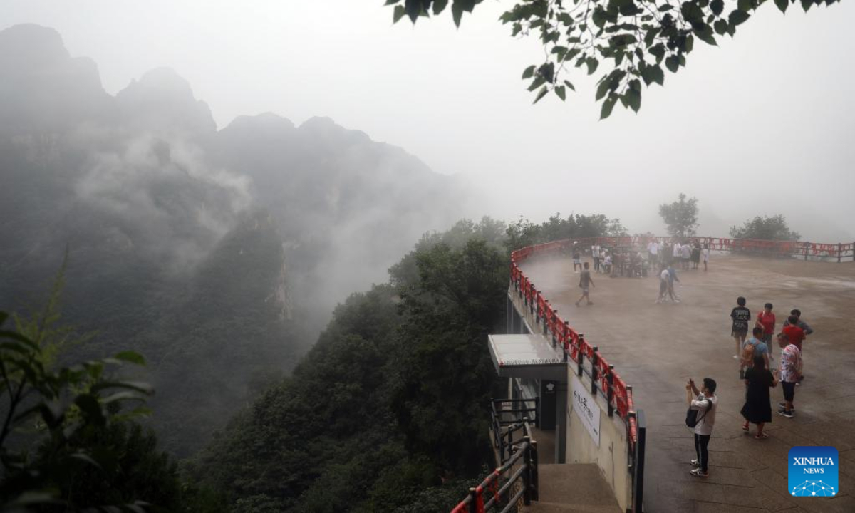 Scenery of Xinglong Mountain in north China's Hebei - Global Times