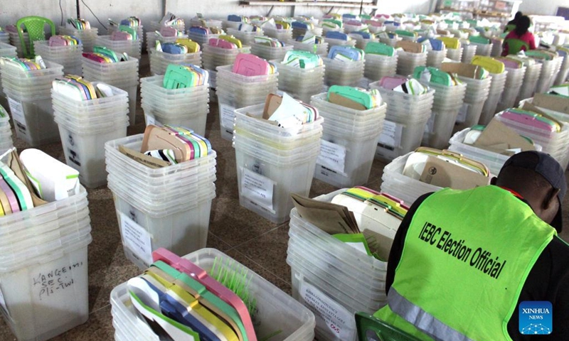 Kenya's electoral body says set for general elections - Global Times