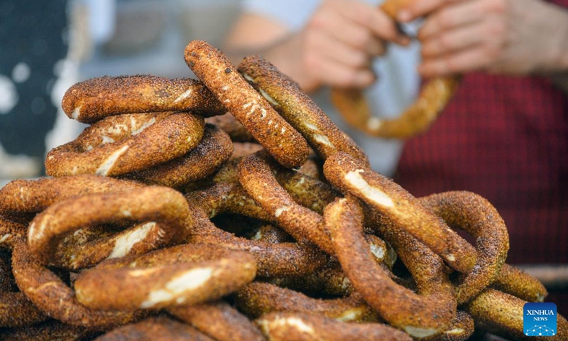 Turkish popular snack simit suffers from inflation - Global Times