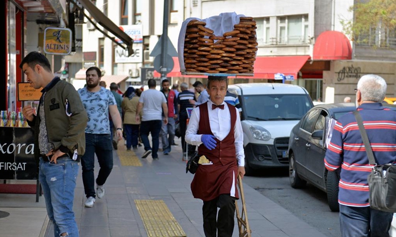 Turkish popular snack simit suffers from inflation - Global Times