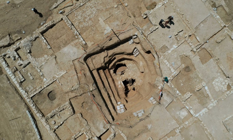Israel discovers 1,200-year-old rural estate in Negev desert - Global Times