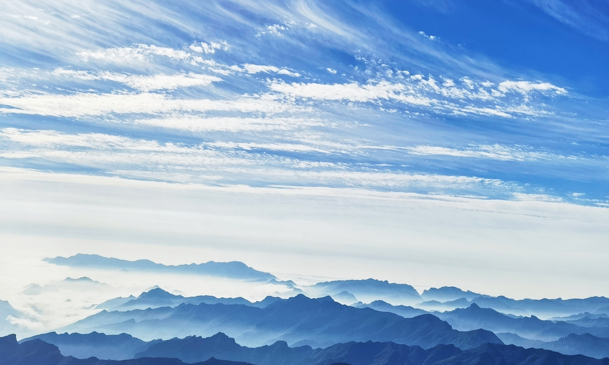A sea of clouds - Global Times