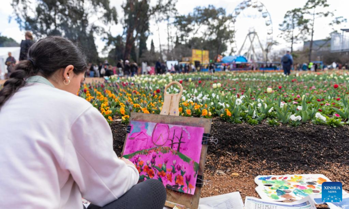 Festival event of Floriade held in Canberra, Australia - Global Times