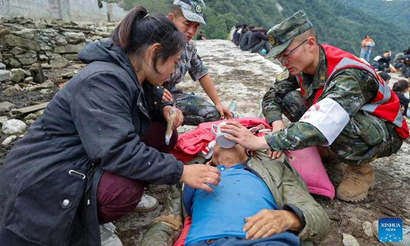 Quake relief efforts underway in Sichuan - Global Times