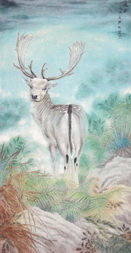 Luo Xiang: the image and spirit of elaborate-style painting - Global Times