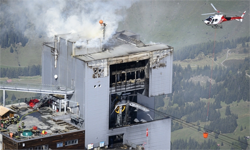 On fire - Global Times