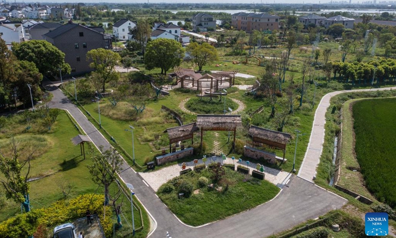 Green transformation achieved in Lujiawan Village, E China's Zhejiang ...
