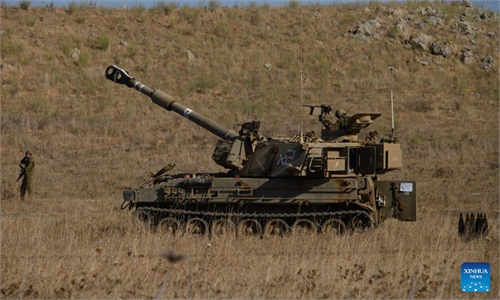 Military exercise held in Israeli-occupied Golan Heights - Global Times