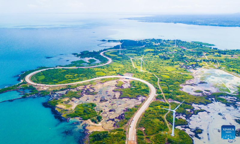Scenery of scenic coastal highway in S China's Hainan - Global Times