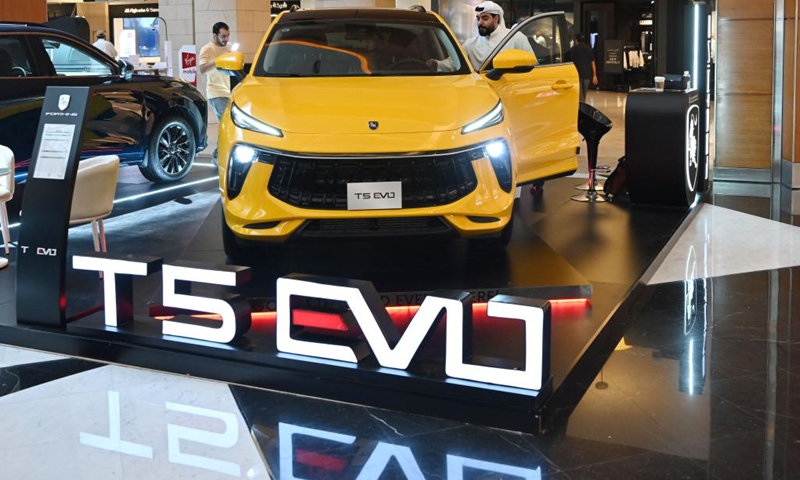 Auto show of Chinese car brands held in Kuwait - Global Times
