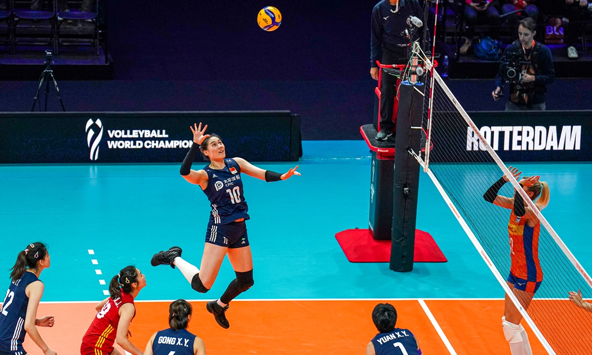 Volleyball captain Yuan leads members to seal victory over Netherlands ...