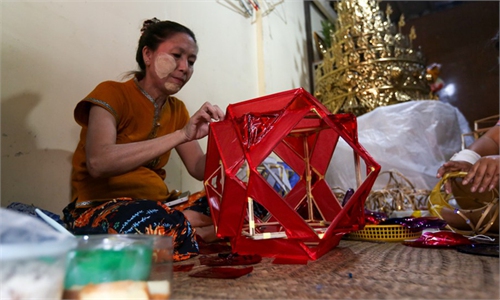 Myanmar's handmade lantern market sees low demand amid commodity price ...