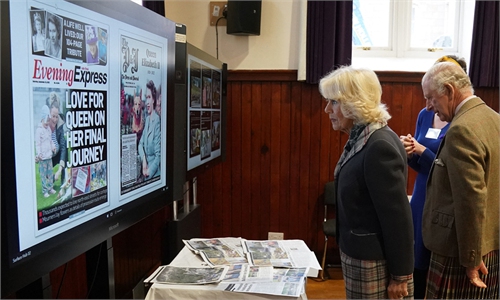 King thanks Ballater community - Global Times