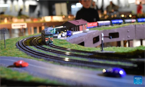 Railway model exhibition held in Moscow, Russia - Global Times