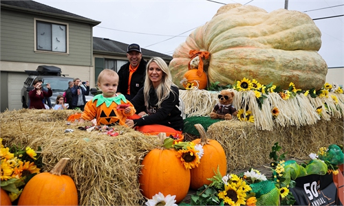 Pumpkins on parade - Global Times