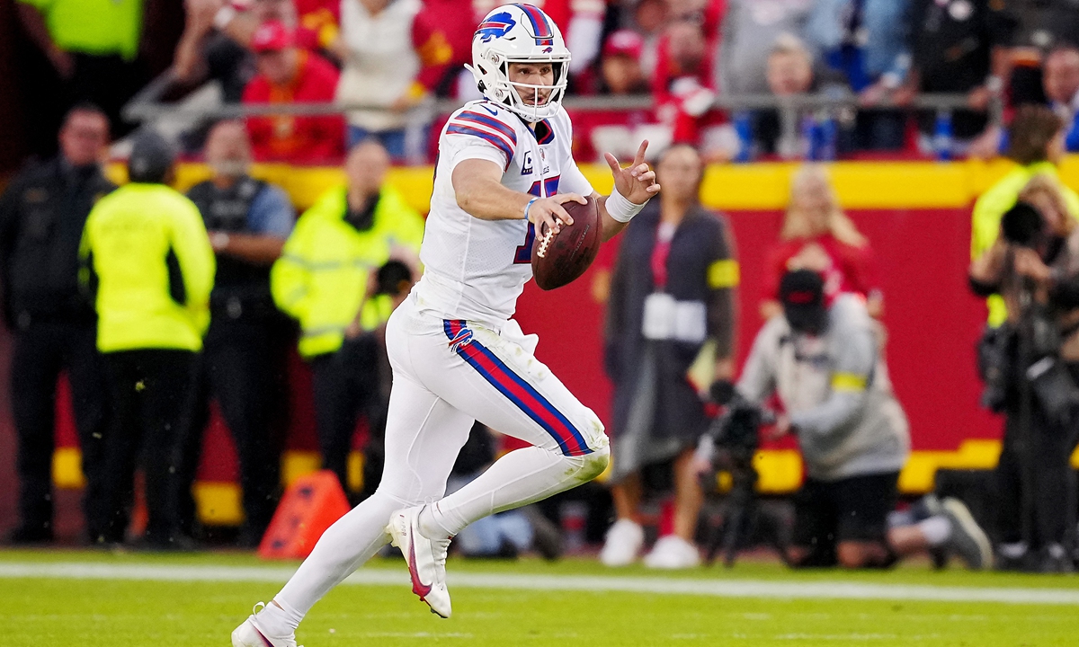 Bills down Chiefs - Global Times