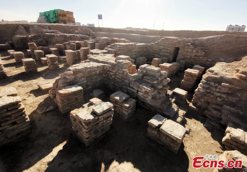 Large number of relics unearthed in Tang ruins in Xinjiang - Global Times