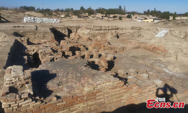 Large number of relics unearthed in Tang ruins in Xinjiang - Global Times