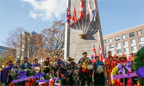 National Indigenous Veterans Day ceremony held in Canada - Global Times