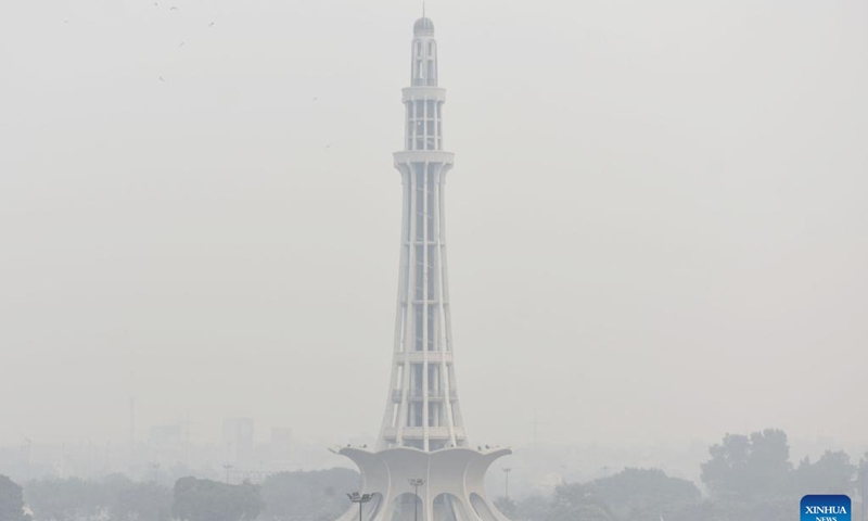 Heavy smog shrouds Lahore, Pakistan - Global Times