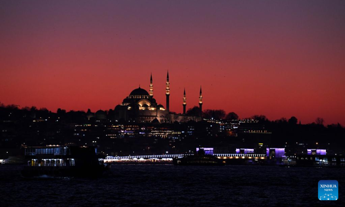 Sunset view in Istanbul, Türkiye - Global Times